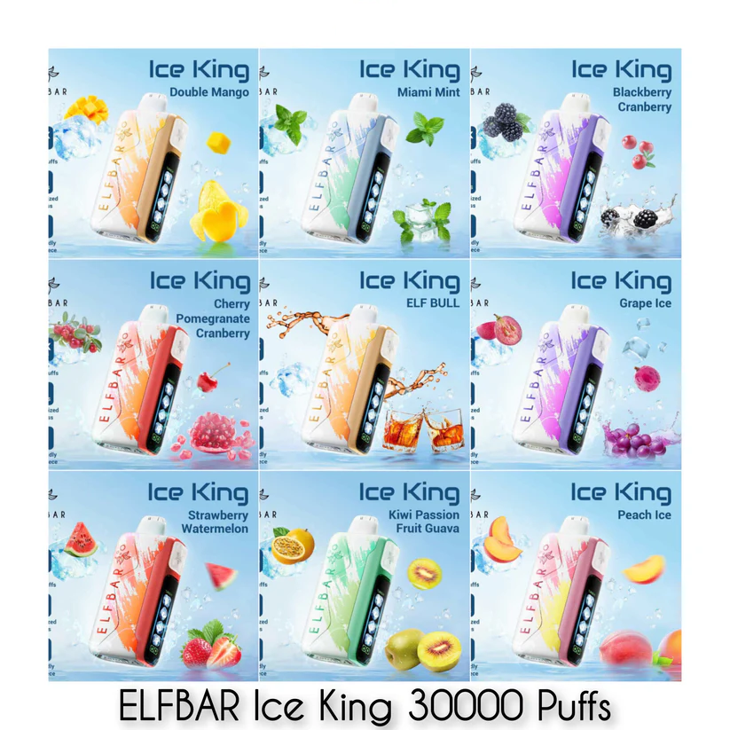 ELF BAR ICE KING 30K – Vapecrux India